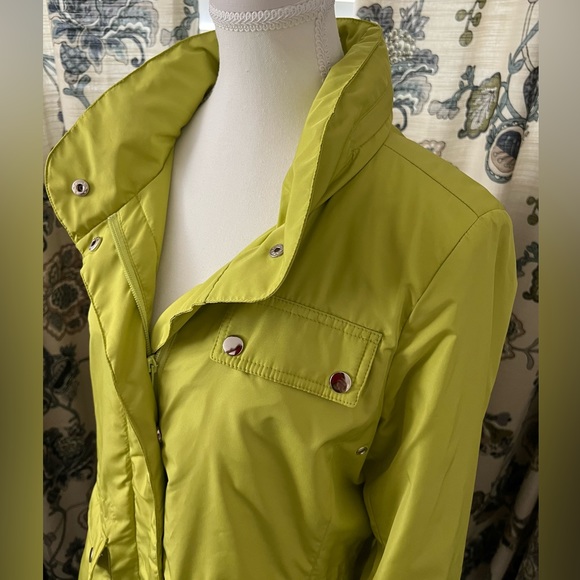 Alfani | Jackets & Coats | Nwot Alfani Lime Green Fully Lined ...